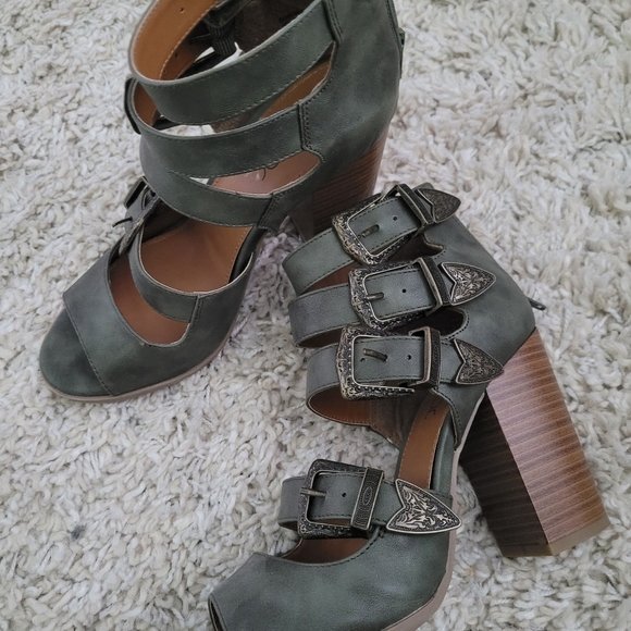 Sugar | Shoes | Rustic Detailed Sandals By Sugar | Poshmark